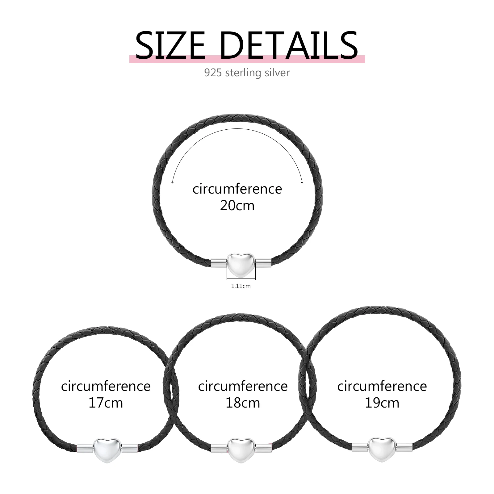 Pandora Bracelet Size Guide