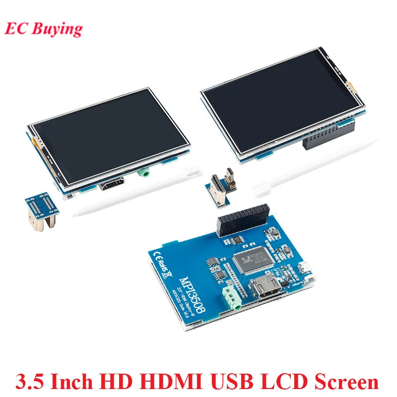 LCD-Touch-Screen-Display-Module-para-Raspberry-Pi-3-5-Polegada-HD-HDMI ...