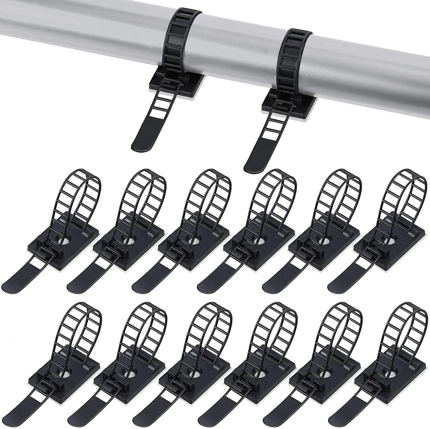 Clips Organisateurs De Câbles Adhésifs Réglables, 5/10/20 Pièces ...