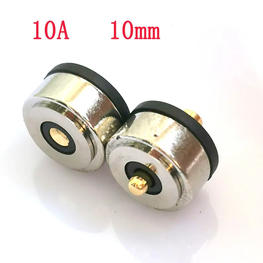 2pin-Round-10A-high-Current-Magnet-Suction-Spring-Pogo-Pin-Connector ...