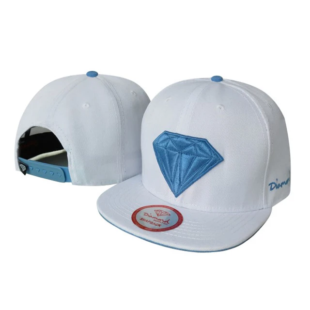 Diamond Snapback White