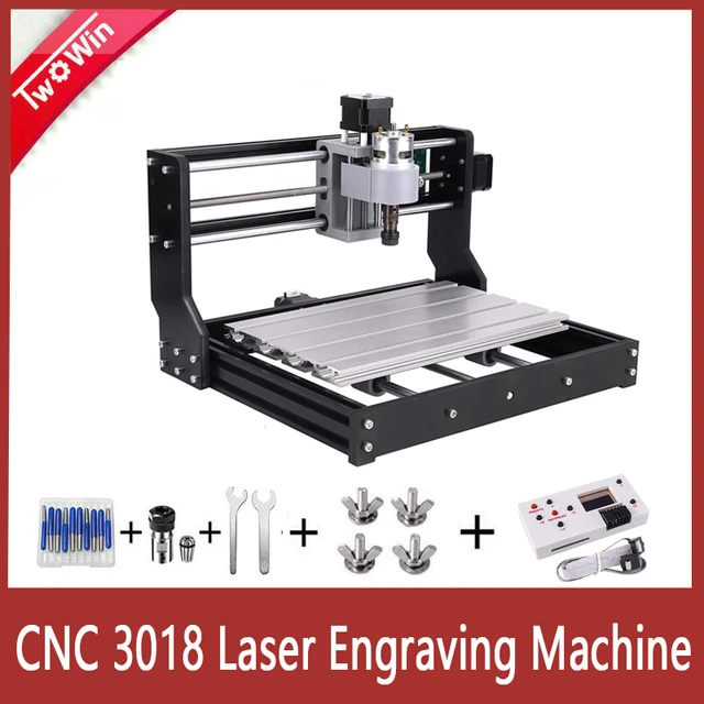 CNC 3018 Pro Laser Engraver MIni CNC Router 3 Axis GRBL Metal Milling ...