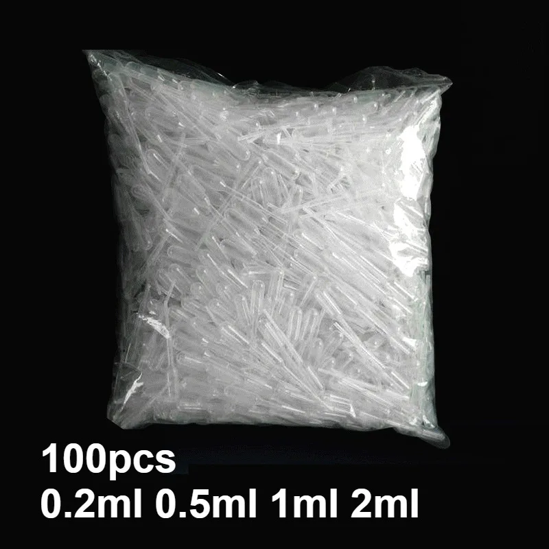 플라스틱 파스퇴르 피펫 이송 피펫 드로퍼, 폴리에틸렌 100 ml/0.2ml/1ml/2ml, 실험실 학교 교육 용품, 0.5 피스| | - AliExpress