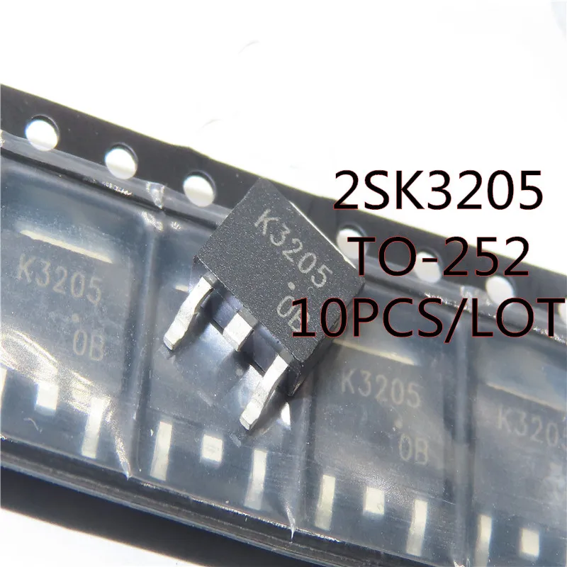 10PCS-LOT-2SK3205-K3205-TO-252-MOS-FET-automotive-computer-chip-New-In ...