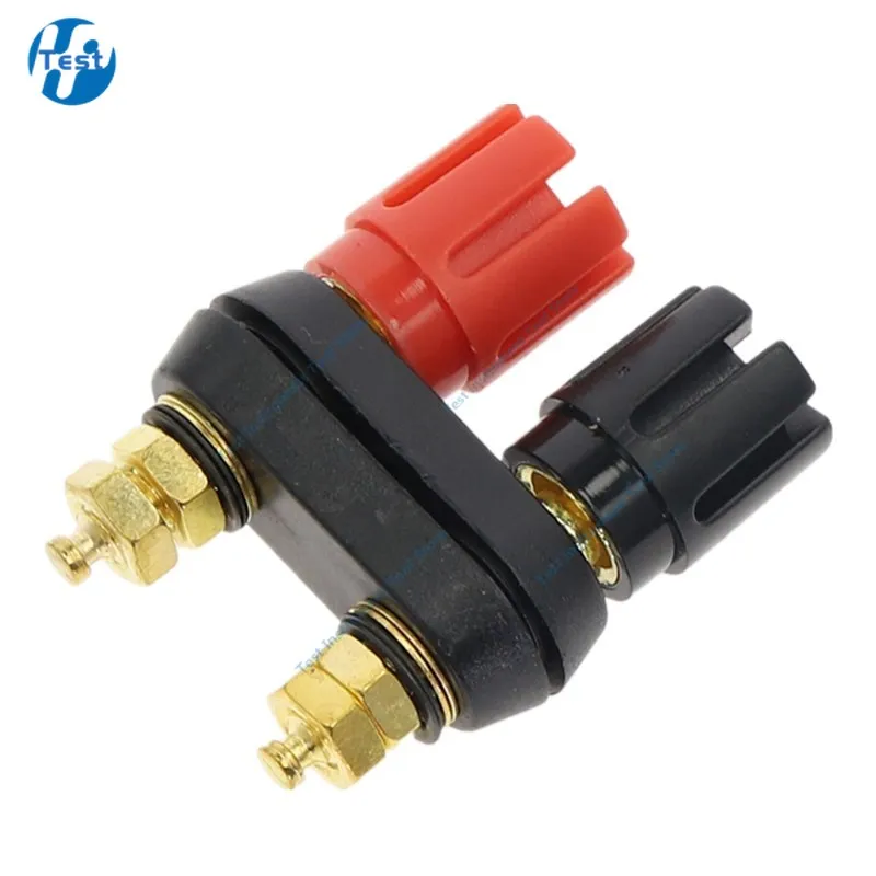 1pc Banana plugs Couple Terminals Red Black Connector Amplifier ...