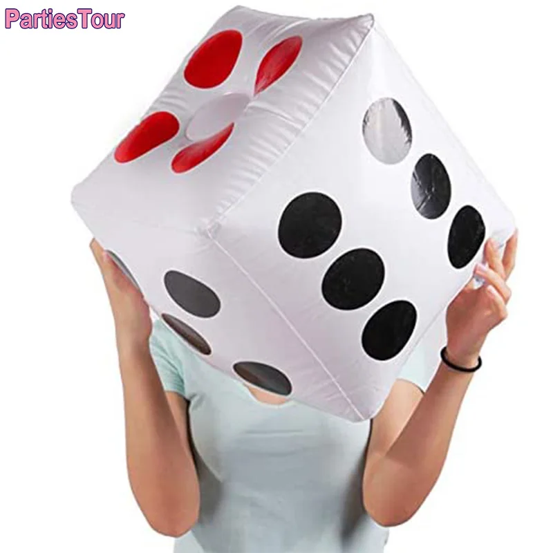 Casino-Theme-Party-Decor-Inflatable-Dice-35cm-Big-Dice-Stage-Prop ...