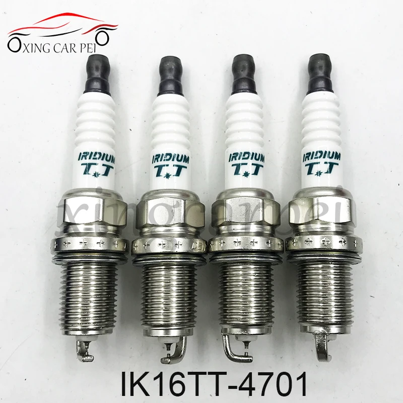 4pcs Ik16tt Ik20tt Ik16 Ik20 Iridium Spark Plug Car Candle For Toyota ...