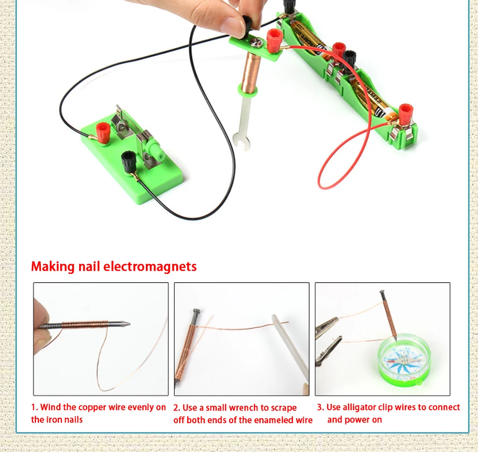 Physics Labs Basic Electricity Discovery Circuit and Magnetism ...