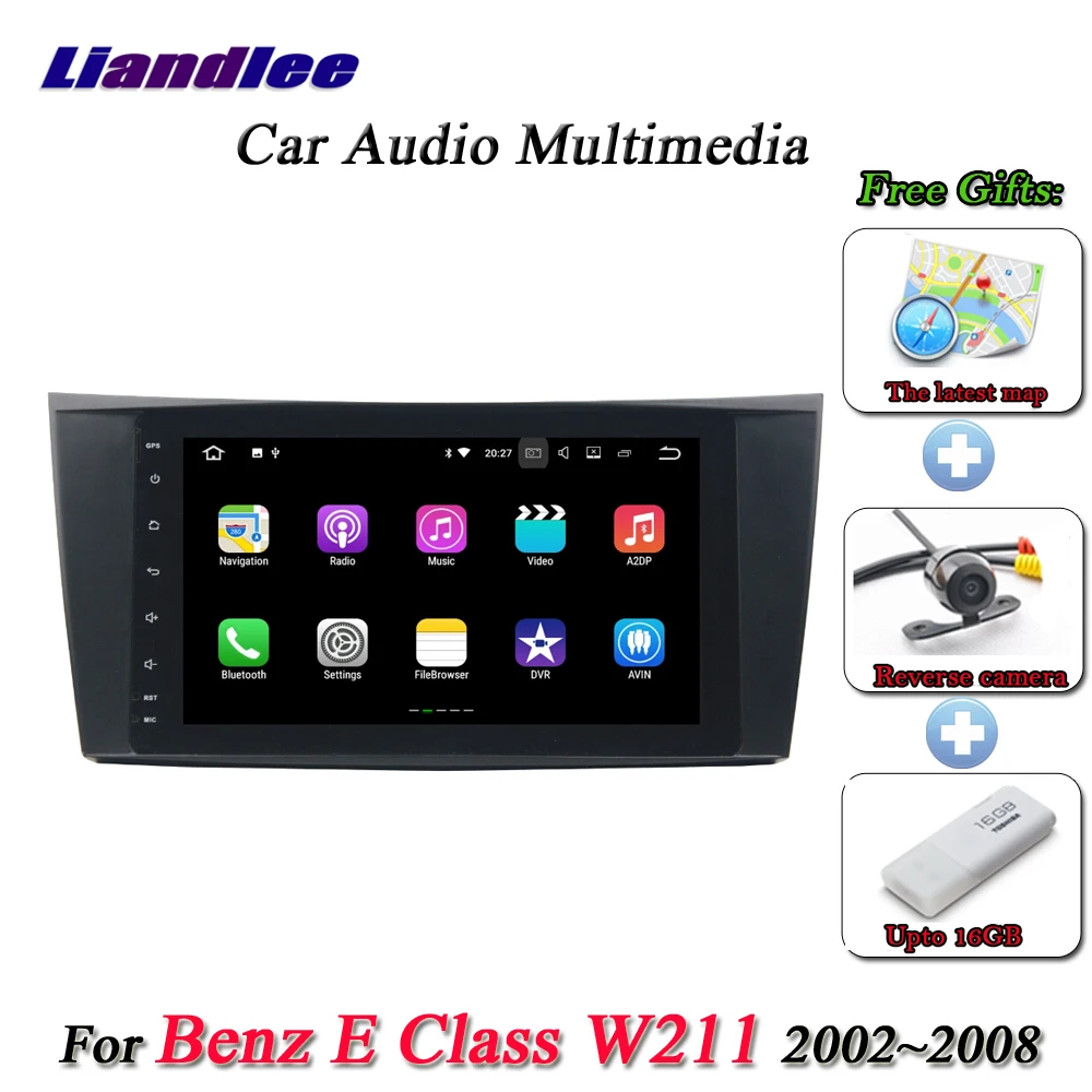 Liandlee Car Android System For Mercedes Benz E Class W211 2002~2008 ...