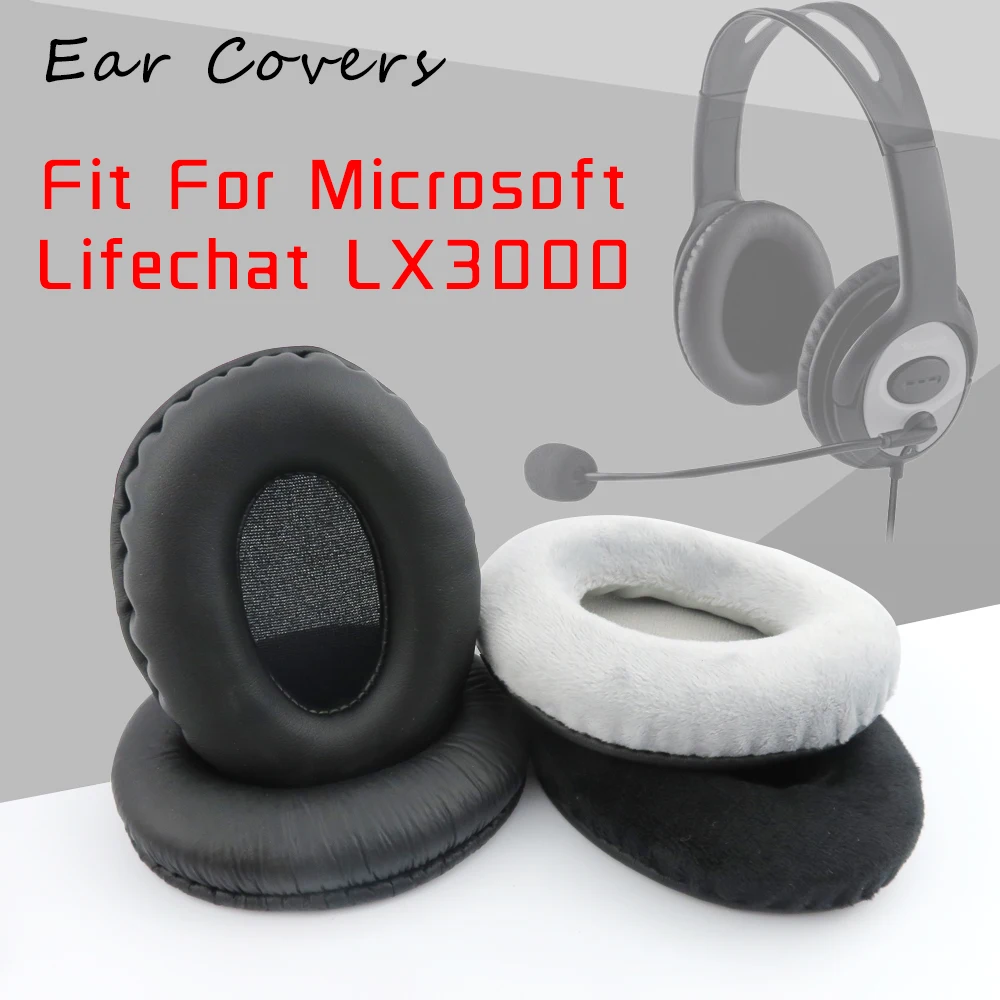 Almofadas-de-ouvido-para-microsoft-lifechat-lx3000-LX-3000-fone-de-ouvido-mic-capa-headpads ...