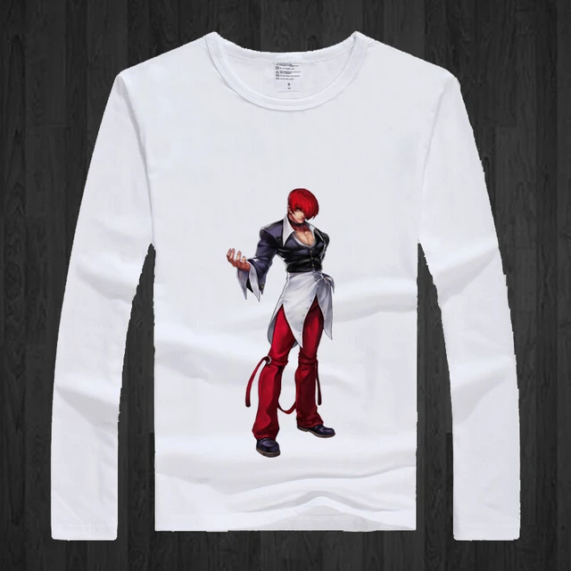 The King Of Fighters Cosplay T Shirt KOF Kyo Kusanagi Iori