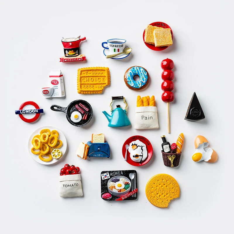 Personality creative refrigerator magnetic paste cartoon lovely magnet ...