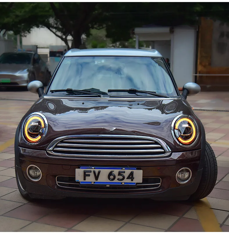 Car Head lamp light for MINI R55 Headlights 2007-2013 R56 LED Headligh ...