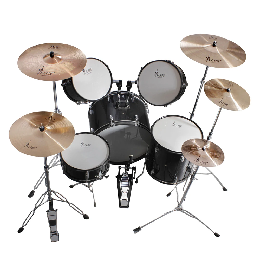 SLADE-Drum-Set-Cymbals-Kit-com-saco-acess-rios-de-percuss-o-Bronze ...