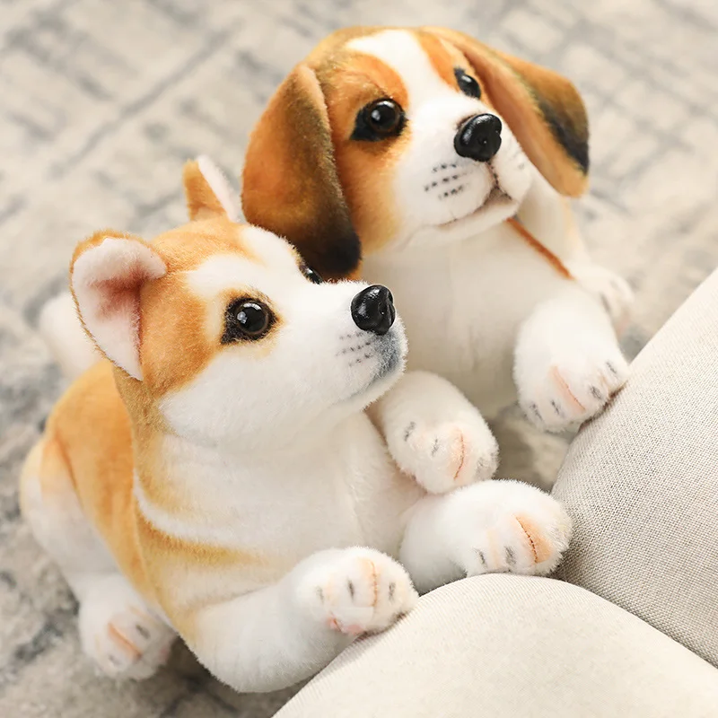 Real Looking Plush Dogs