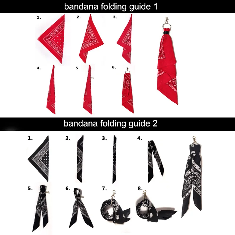 Bandana Folding Styles For Men