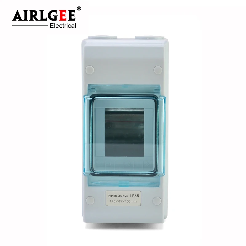 3 way household air switch box IP65 waterproof PC / ABS plastic three ...