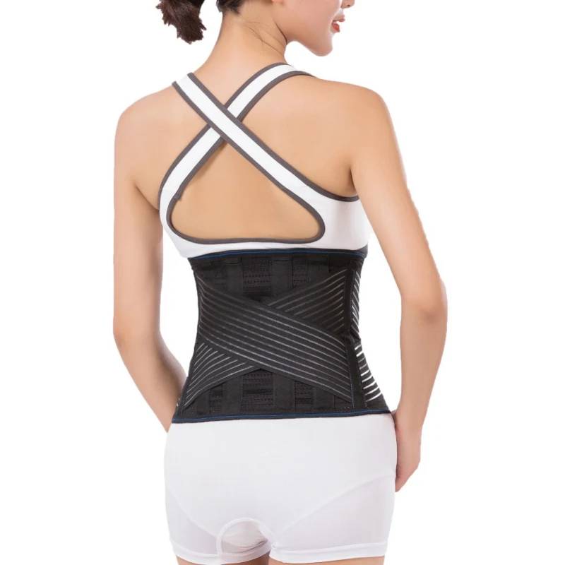 Magnetic Self heating Waist Brace Steel Bone Bar Waist Belt Men Women ...