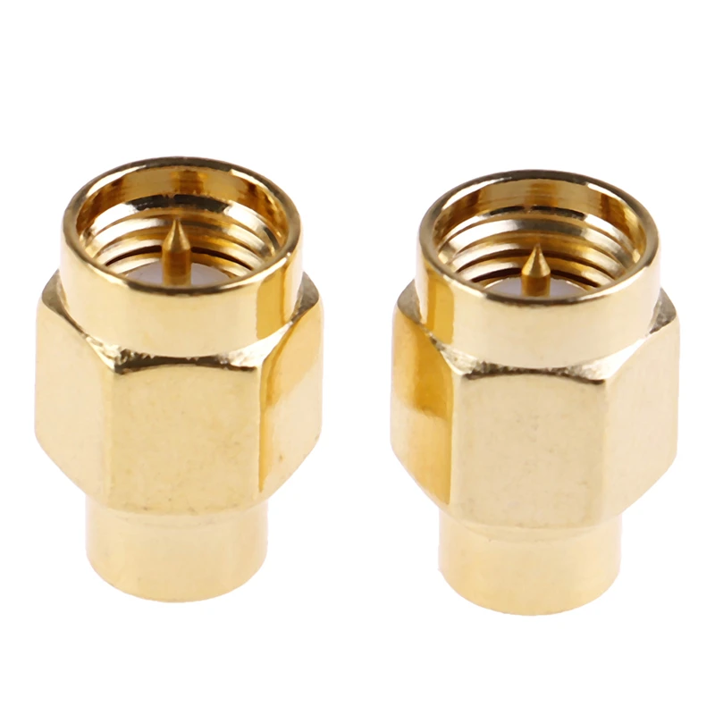 2pcs 2W 6GHz 50 ohm SMA Male RF Coaxial Termination Dummy Load Gold ...