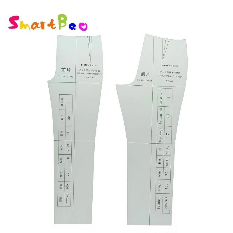 1:4 Women Pant Ruler For Doll Small Women's Trousers Prototype Help To ...