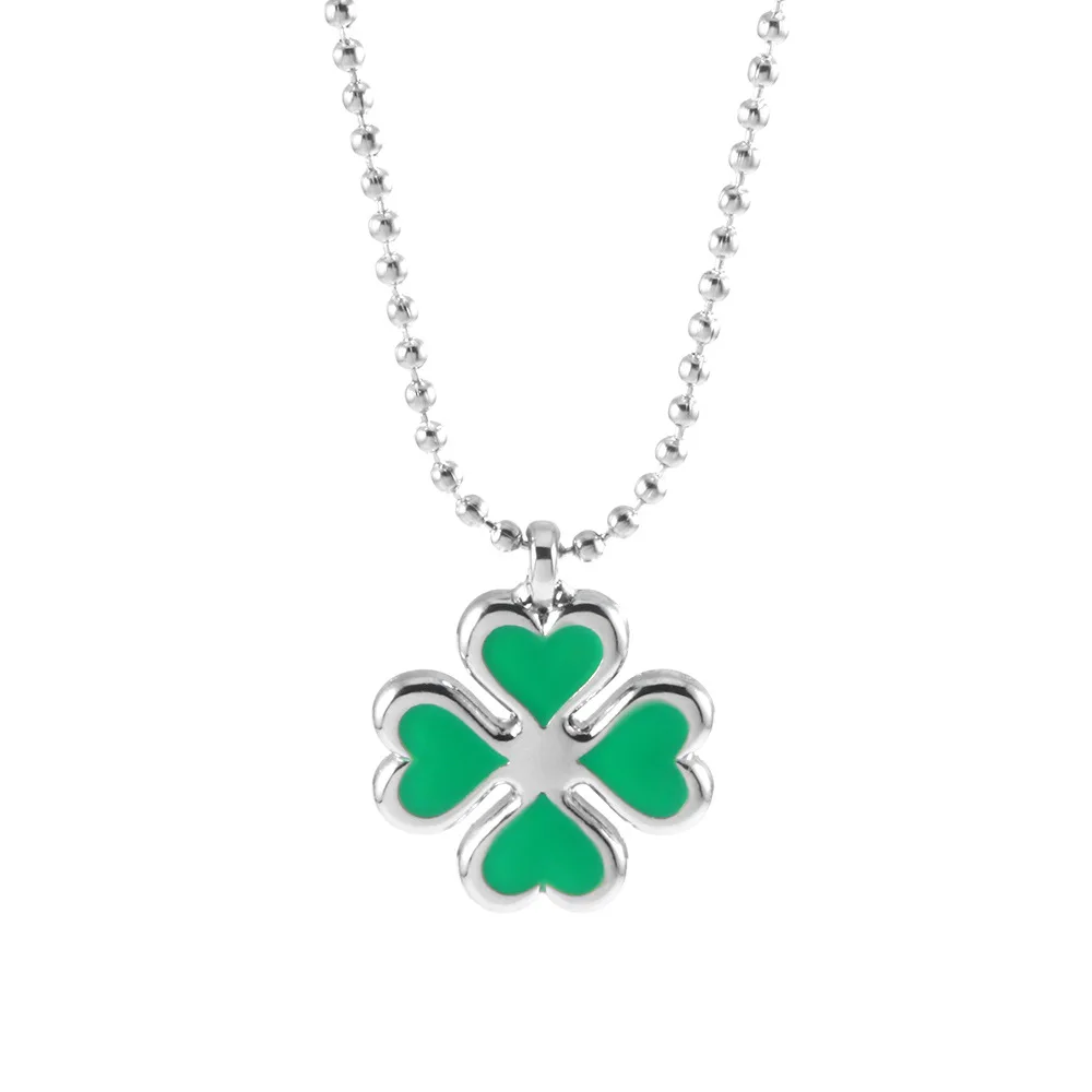 Anime Tokyo Revengers necklace Tachibana Hyuga Four Leaf Clover ...