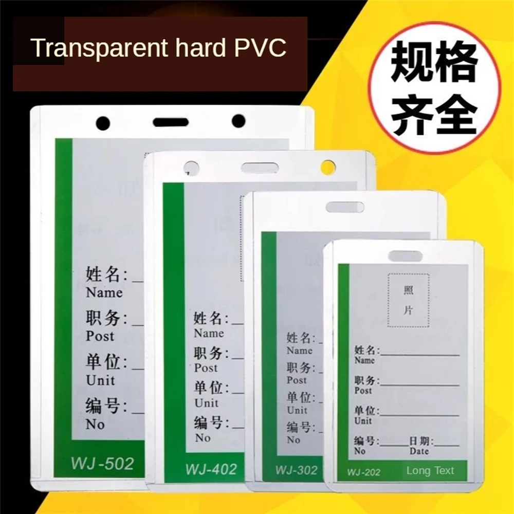 Clear-Hard-Pvc-Exhibition-Name-Card-Label-Price-Tag-Display-Pocket ...