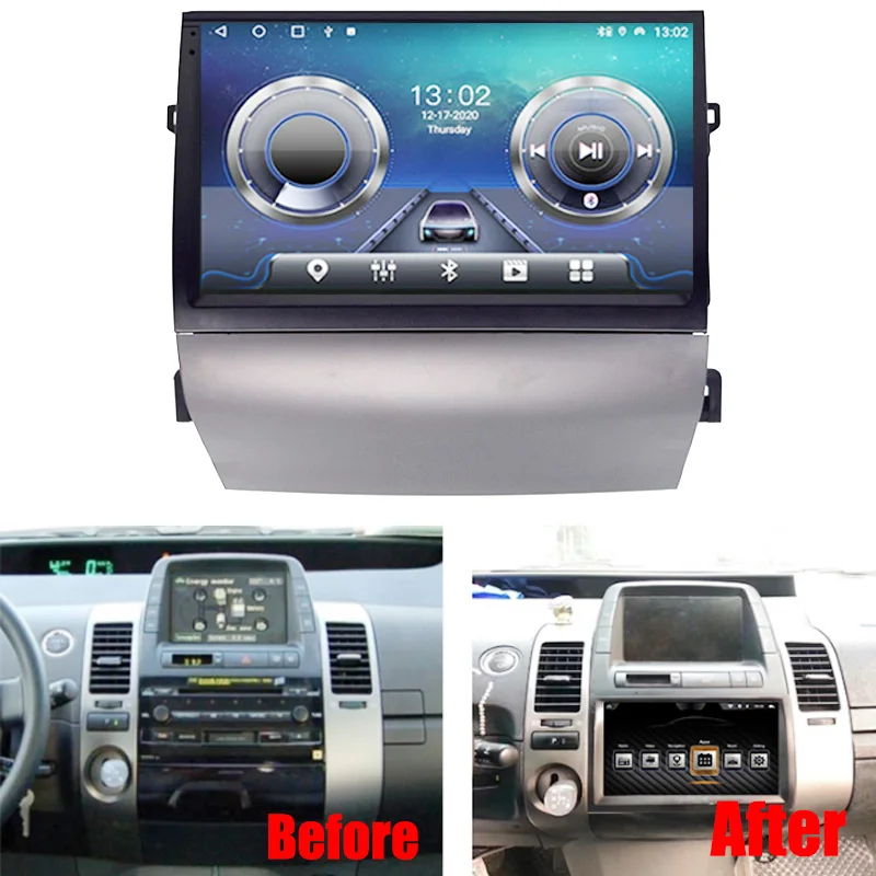 For-TOYOTA-Prius-XW20-2003-2009-Car-Audio-Navigation-Stereo-Carplay-DVR ...