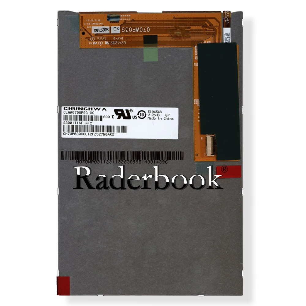 Original e Nova tela de LCD de 7 polegadas CLAA070WP03 070WP03S ...