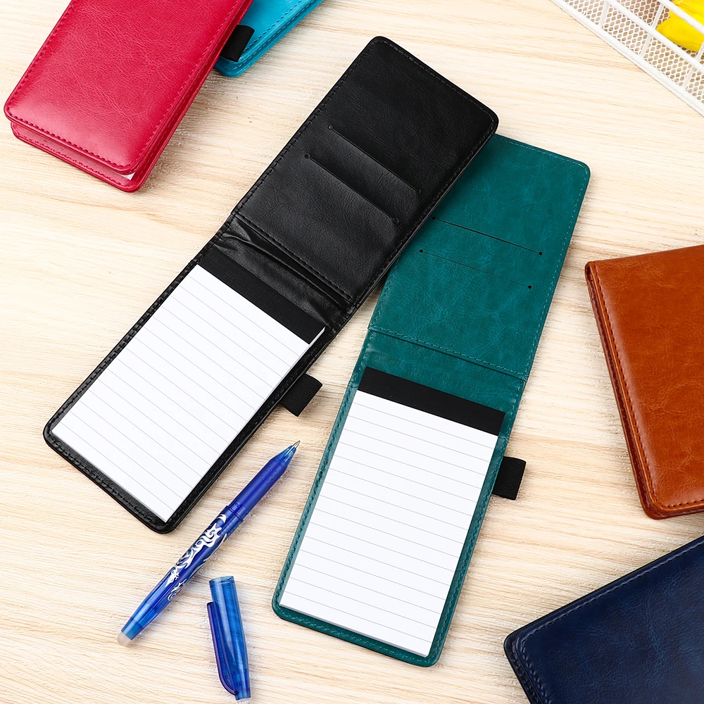 Mini carnet de notes multifonction en cuir A7,planificateur,notes ...