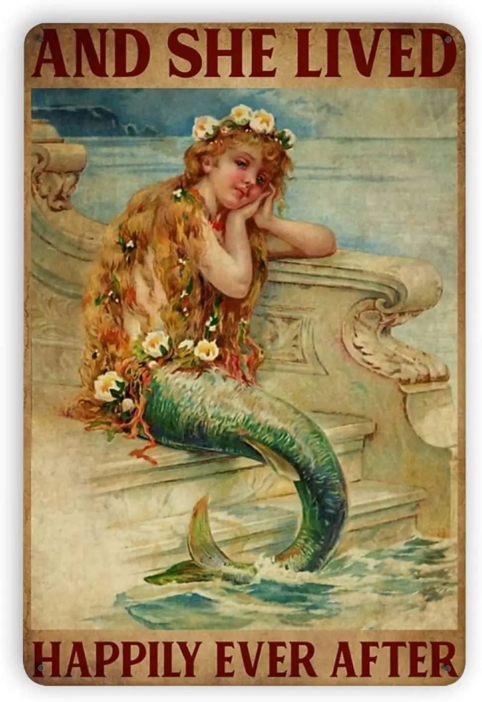 Vintage Mermaid Signs