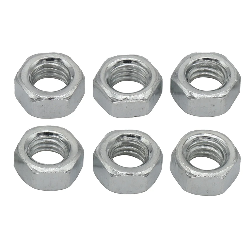 20pcs 3/8" 3/8 Inch 3/8-16 Zinc Plated Carbon Steel Uk Standard British ...