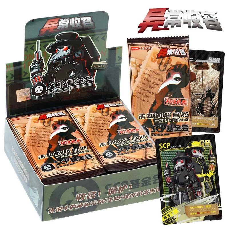 SCP Foundation Card Pack Game Collection Solitaire Special Containment ...