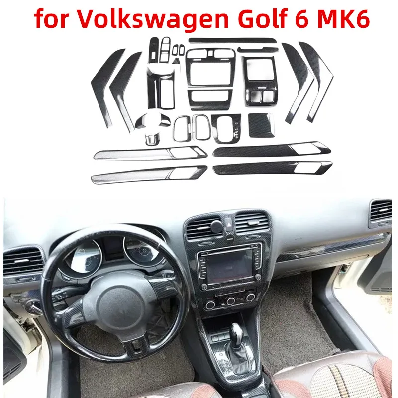 Interior-Trim-for-Volkswagen-Golf-6-2009-2010-2011-2012-2013-Car ...