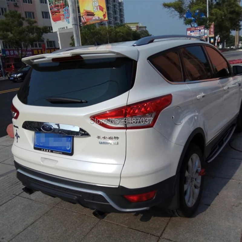 For Ford Escape Kuga ST Spoiler 2013 2017ABS Plastic Unpainted Color ...