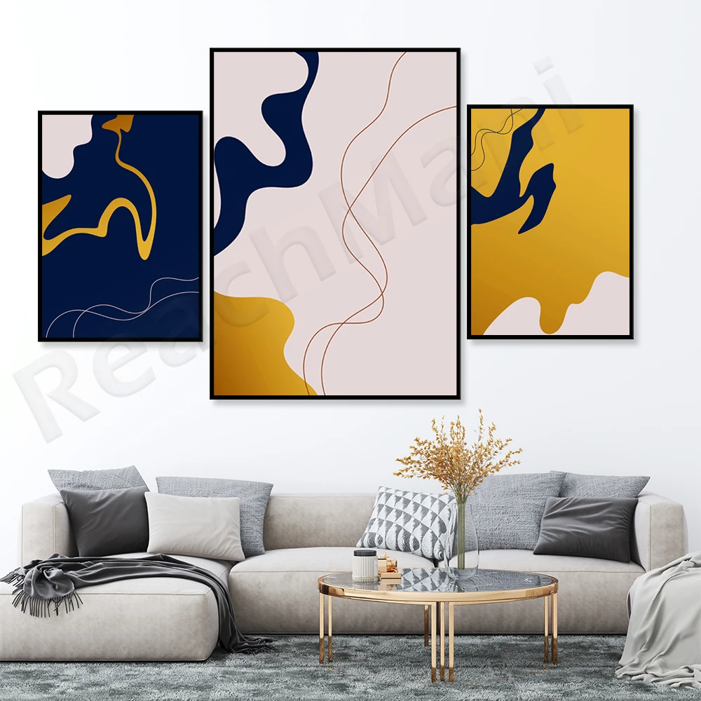 Abstract-watercolor-painting-Color-block-art-modern-contemporary-art ...