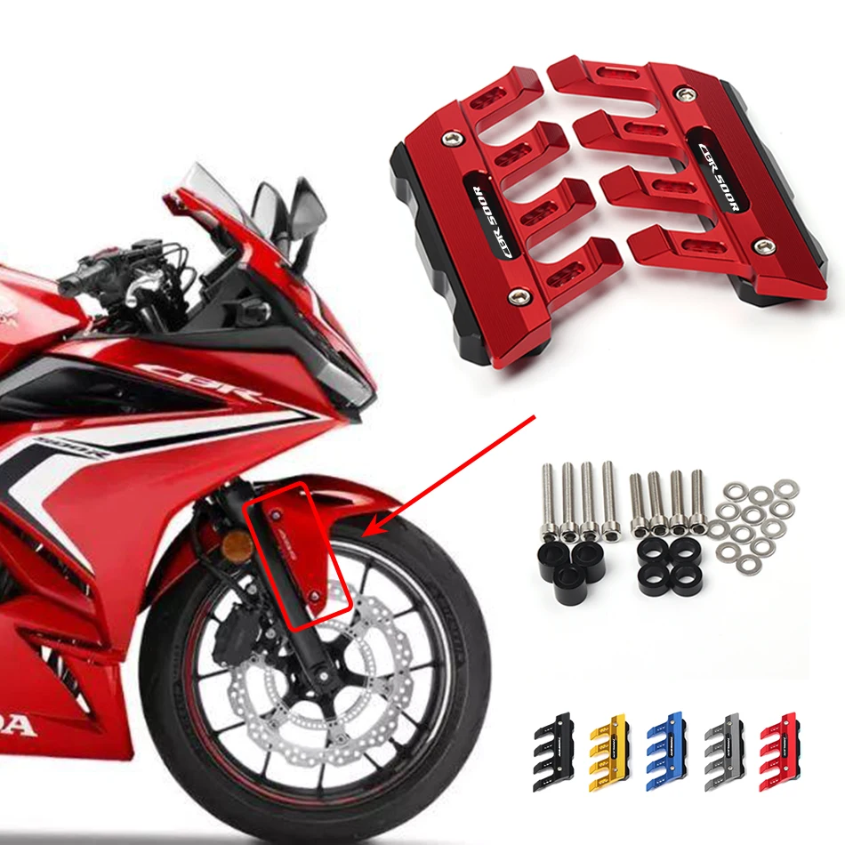 For-HONDA-CBR500R-CBR-500R-Motorcycle-Mudguard-Front-Fork-Protector ...