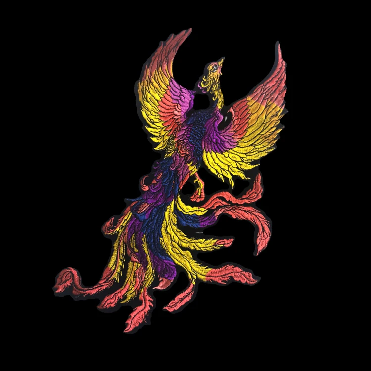 Large-Phoenix-Patches-For-Clothing-Applique-Sequin-Embroidery-Patch ...