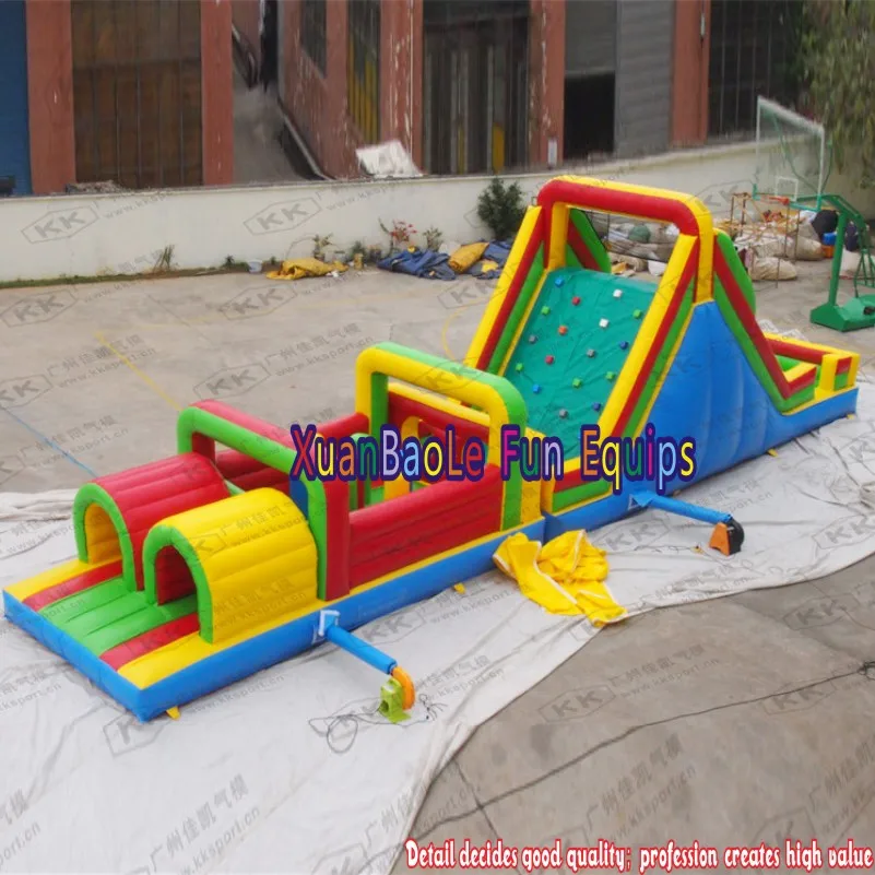 Inflatable Obstacle Course For Adults