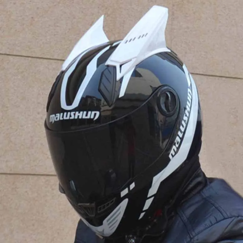 Motorcycle Helmet Full Face Armet Unisex Safety Helmet Motocross German ...