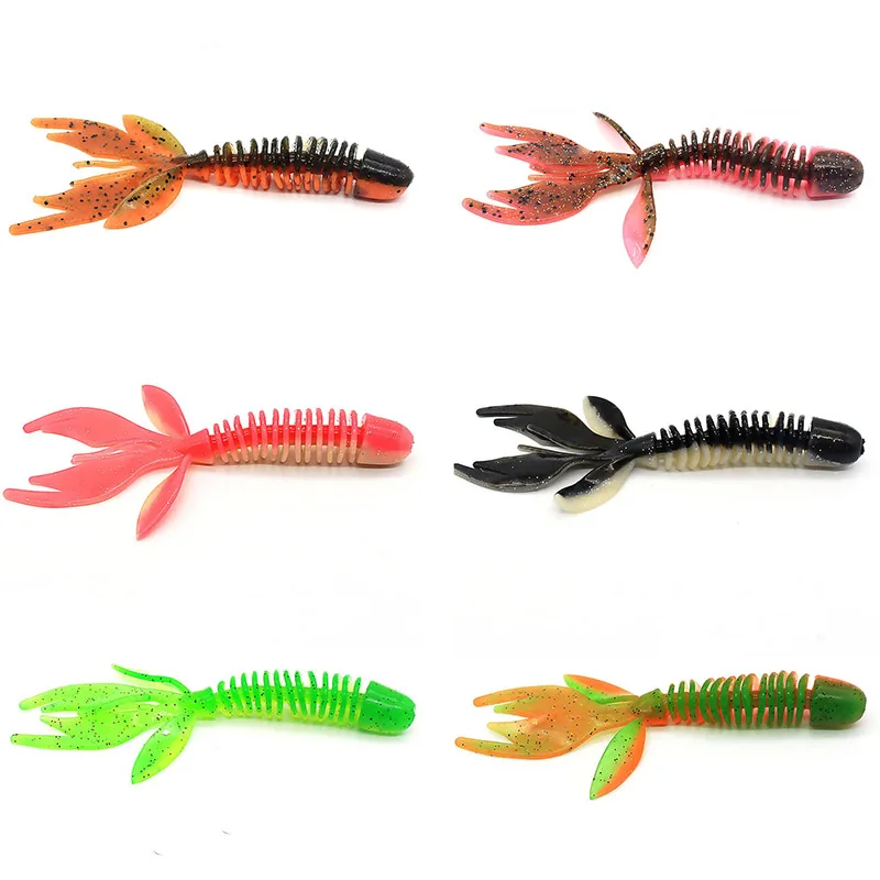 5pcs-2pcs-Wobbler-Silicone-Worm-Lobster-Fishing-Lure-3g-8cm-10g-12cm ...