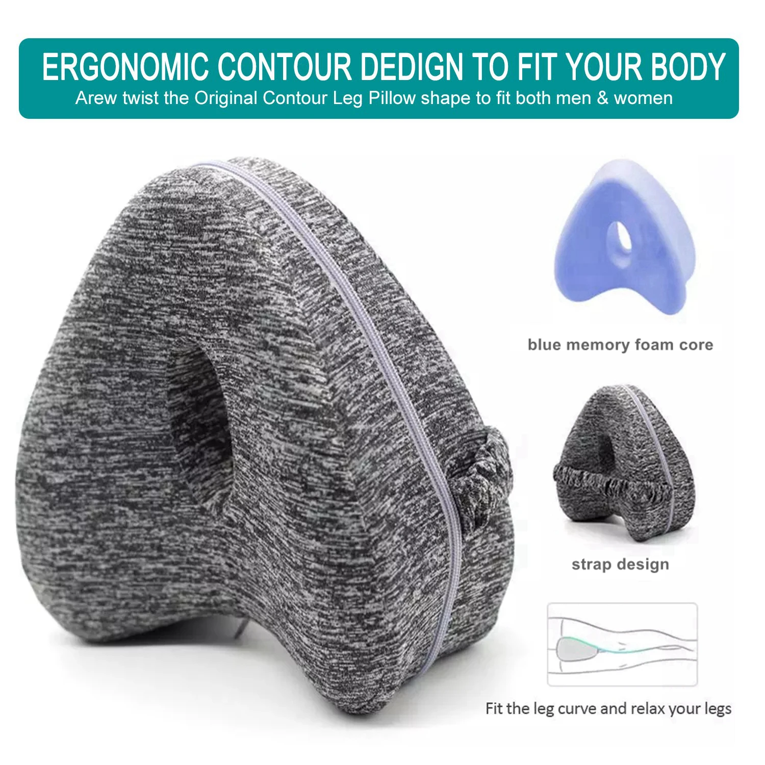 Orthopedic Knee Pillow - Worth Buy Store