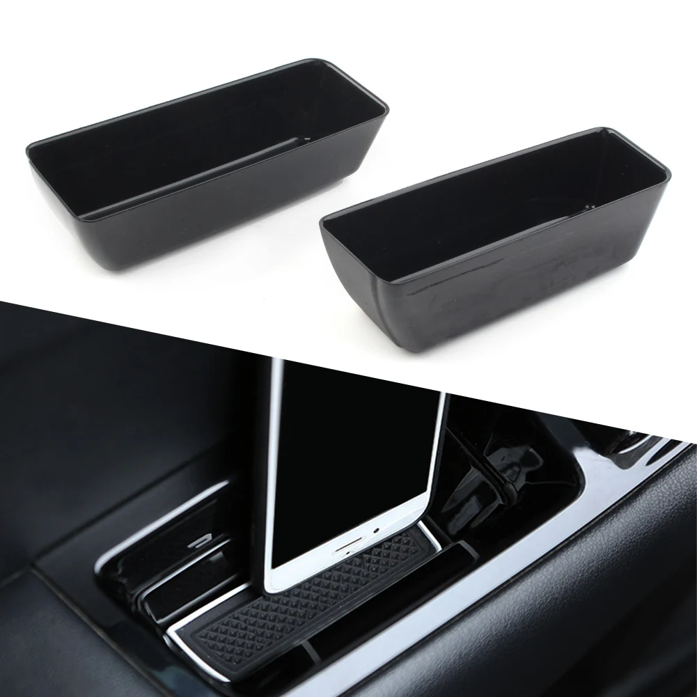 2Pcs-Car-Front-Door-Storage-Box-Organizer-Container-Holder-For-Ford ...