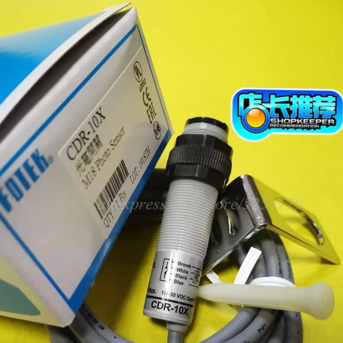 CDR-10X-CDR-30X-FOTEK-New-Original-Genuine-M18-TUBULAR-TYPE ...