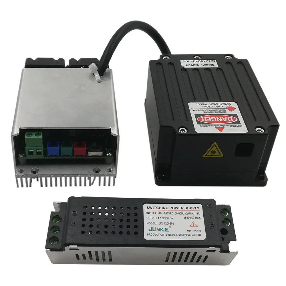 4W 4000mW 12V input 5V TTL and Analog modulation Integrated RGB full ...