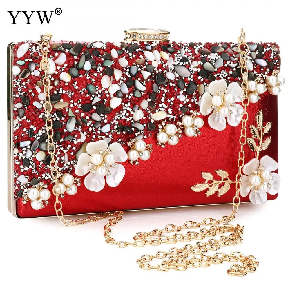 Women-Evening-Bag-Lady-Pearl-Flower-Wedding-Clutch-Female-Party-Luxury ...