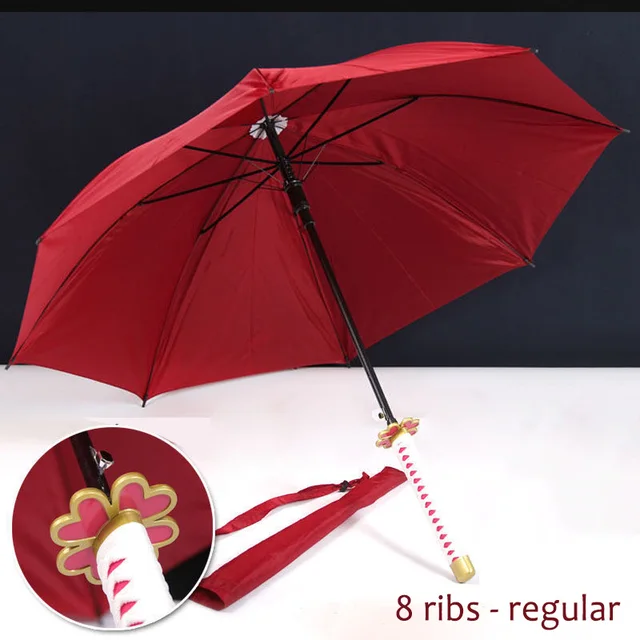 Demon Slayer Kimetsu No Yaiba Folding Umbrella Red ストア