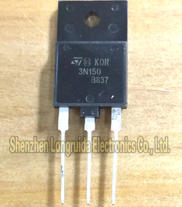 10 قطعة 3N150 STW3N150 TO 3PF MOSFET الترانزستور 3A 1500V|ملحقات ...