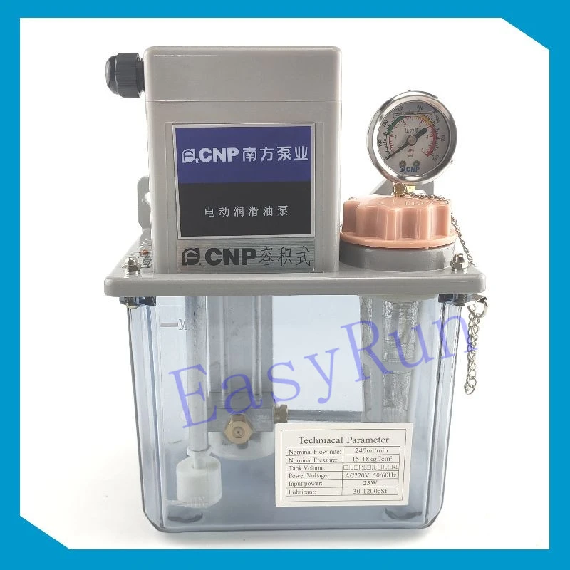 Self Control Cnp Automatic Oil Lubrication Pump Xc1.5l Cnc Electric ...