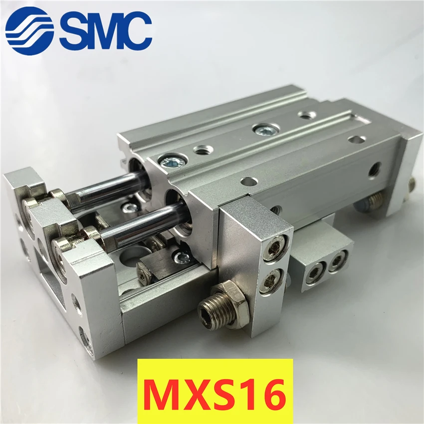 MXS MXS16 새로운 SMC MXS16 20 MXS16 20A MXS16 20AS MXS16 20AT MXS16 20B 원래 슬라이드 가이드 실린더 공압|공압부품 ...