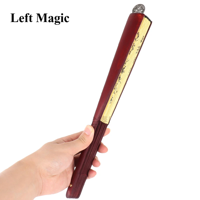 Coin Fan Magic Tricks Producing Coins Stage Magic Props Illusion ...
